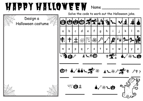 Halloween Activities for 9-12 year olds | Teaching Resources