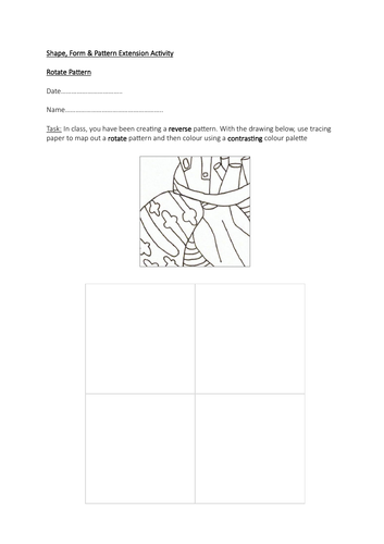 KS3 Shape, Form & Pattern Scheme of Work | Teaching Resources