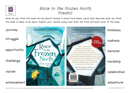KS2 - Race to the Frozen North - Whole Class Reading - Year 5, Year 6 ...
