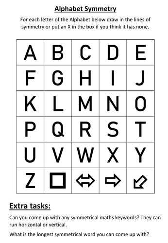 Complete Unit of Work for Symmetry. Large bundle. | Teaching Resources