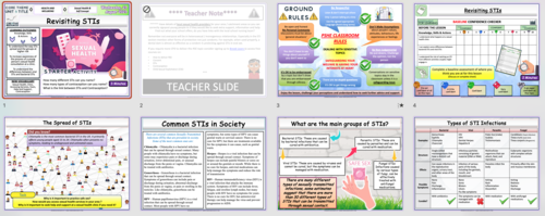 STIs STD's and Sexual Health KS5 | Teaching Resources