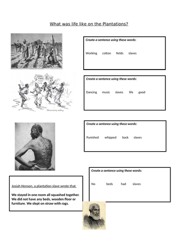 Life on the plantations | Teaching Resources