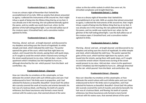 16 lesson gothic genre unit of work: writing focus | Teaching Resources