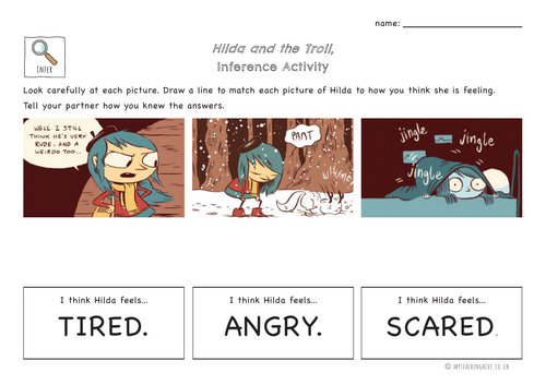 KS2 Hilda and the Troll - Graphic Novels - Year 3, Year 4, Year 5, age ...