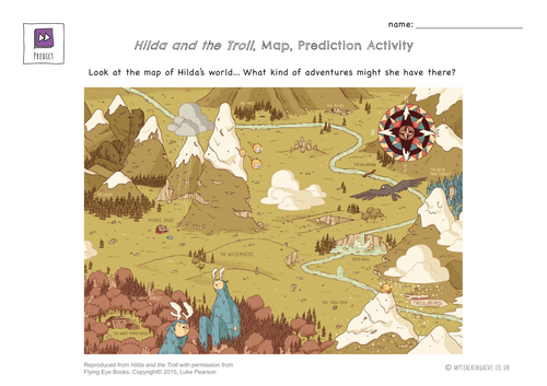 KS2 Hilda and the Troll - Graphic Novels - Year 3, Year 4, Year 5, age ...