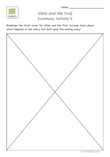 KS2 Hilda and the Troll - Graphic Novels - Year 3, Year 4, Year 5, age ...