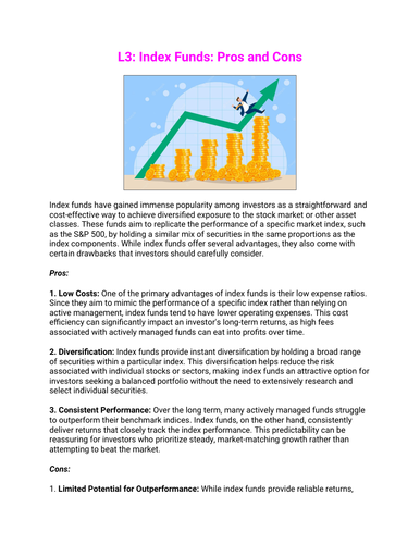 Financial Literacy | Teaching Resources