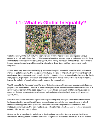 Development | Teaching Resources