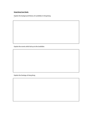 Topic 3: Rocks & Weathering - AS Geography Unit Pack (CIE) | Teaching ...