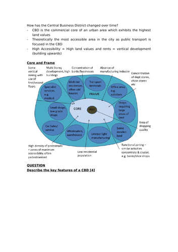Topic 6: Settlements - AS Geography Unit Pack (CIE) | Teaching Resources