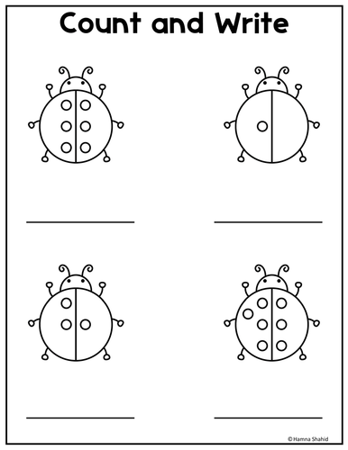 Ladybug Counting 0-10 | Teaching Resources