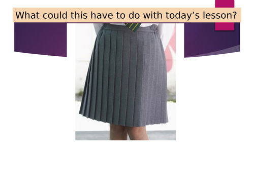 How to make knife pleats, box pleats, inverted pleats | Teaching Resources