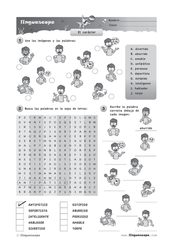 S1 - describing myself and others SPANISH | Teaching Resources