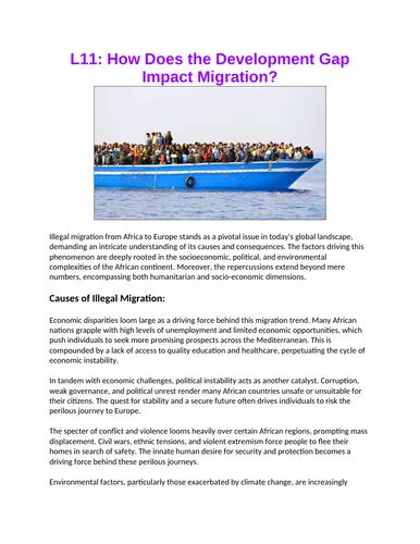 Development SoW | Teaching Resources