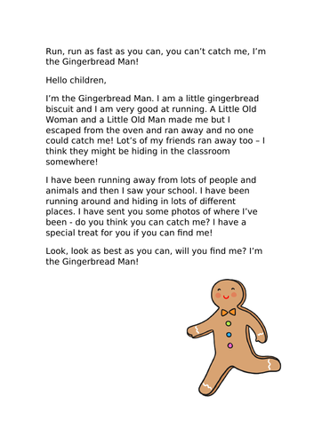 Gingerbread man Talk for writing large bundle EYFS/Y1 | Teaching Resources