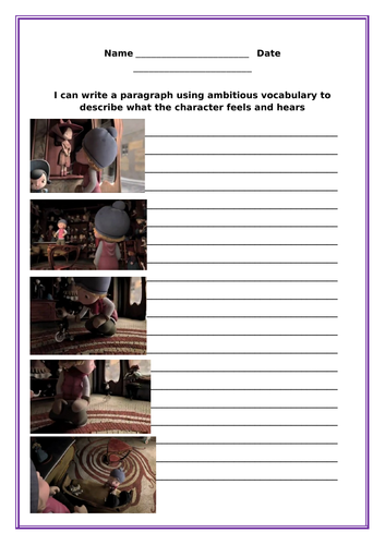 Lesson plan linked to 'Alma' clip from Literacy Shed | Teaching Resources