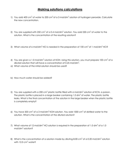 Structure 1.4 - The mole. New 2025 Syllabus Full Lessons. IB Chemistry ...