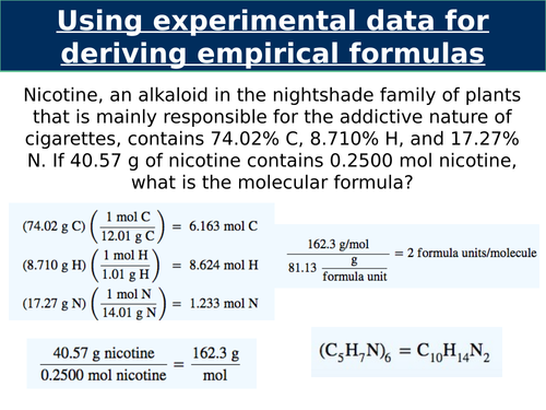 Structure 1.4 - The mole. New 2025 Syllabus Full Lessons. IB Chemistry ...