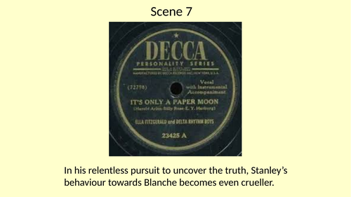 A Streetcar Named Desire: Scenes 7 and 8 | Teaching Resources