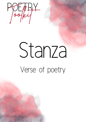 Poetry Devices Toolkit | Teaching Resources