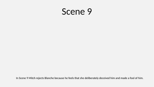 A Streetcar Named Desire: Notes on Scene 9 | Teaching Resources