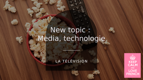 S3 French - media and technology | Teaching Resources