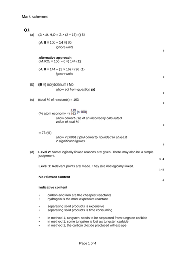 AQA GCSE Topic 4 workbook | Teaching Resources