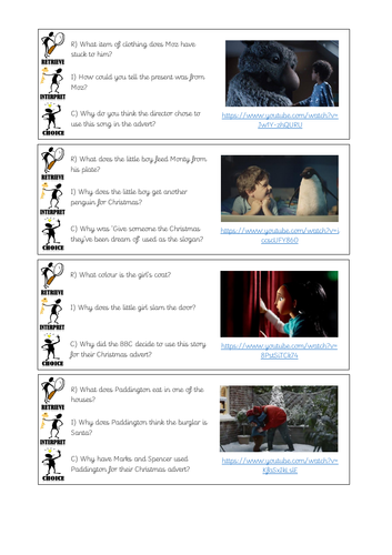 Christmas Guided Reading Starters | Teaching Resources