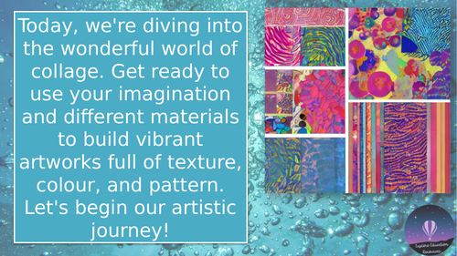 Collage – Outstanding Art Lesson (KS1/KS2) | Teaching Resources