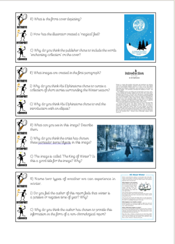 Frozen Planet/Kingdom Topic Guided Reading Starters | Teaching Resources