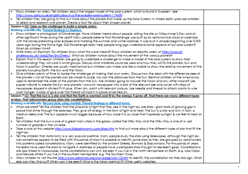 Science Week - Earth and Space - English and Science - Cross-curricular ...