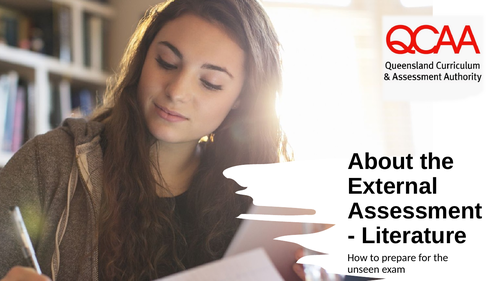 Preparing for QCAA External Assessment - Literature 2023 | Teaching Resources