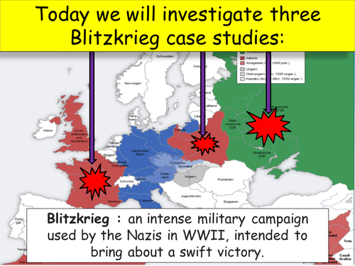 Blitzkrieg WWII | Teaching Resources