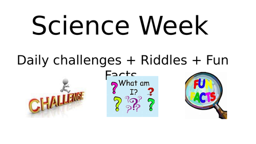 Science Daily starters | Teaching Resources