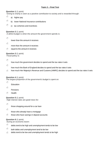 LIBF Level 2 - AiFE/CeFE - Unit 1, Topic 1-4, Complete Lessons and ...