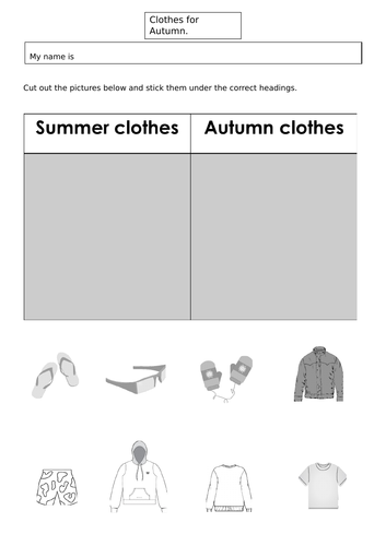 Autumn bundle 10 worksheets KS1 pupils: | Teaching Resources