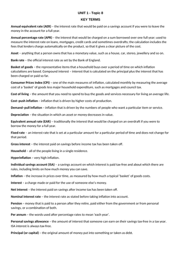 LIBF Level 2 AiFE/CeFE - Unit 1, Topic 5-8, Complete Lessons and Resources_Sept. 2023 | Teaching ...