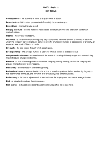 LIBF Level 2 AiFE/CeFE - Unit 1, Topic 9-11, Complete Lessons and Resources_Sept. 2023 ...