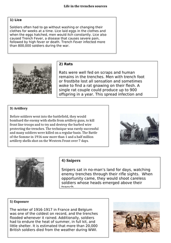 WWI History lesson bundle | Teaching Resources