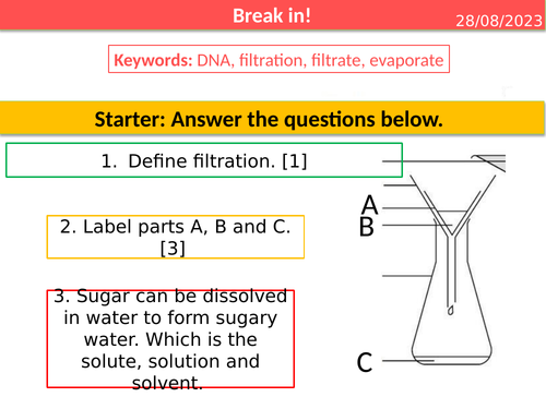 Activate C3.3 - Detection | Teaching Resources