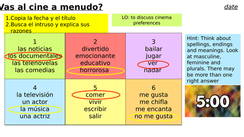 Year 9 Spanish - Module 1 - Viva 3 - Somos Así | Teaching Resources
