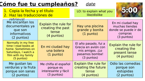 Year 9 Spanish - Module 1 - Viva 3 - Somos Así | Teaching Resources