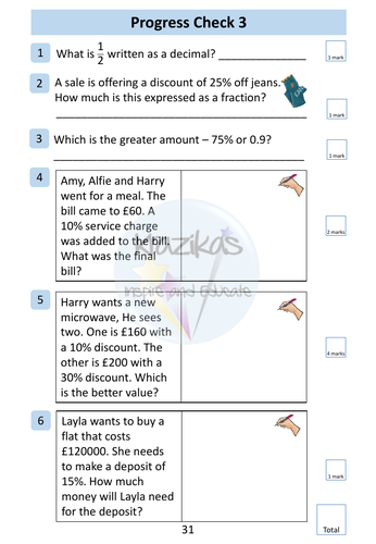 Percentages Workbook Level 1 Maths Functional Skills | Teaching Resources Percentages Workbook Level 1 Maths Functional Skills | Teaching Resources