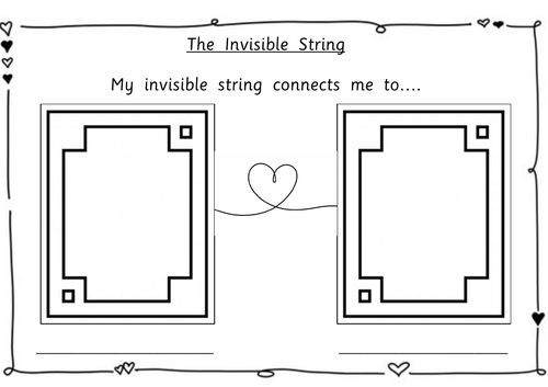 The Invisible String Early Years task | Teaching Resources