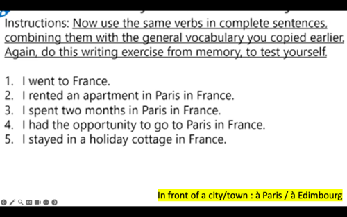 Directed Writing Higher French | Teaching Resources