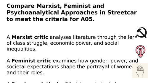 A Streetcar Named Desire Revision Booklet | Teaching Resources A Streetcar Named Desire Revision Booklet | Teaching Resources