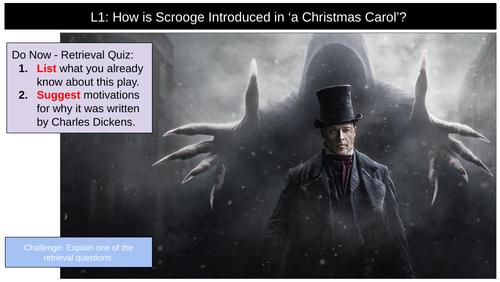 A Christmas Carol | Teaching Resources