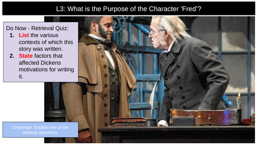 A Christmas Carol Fred | Teaching Resources