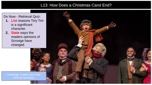 A Christmas Carol End | Teaching Resources