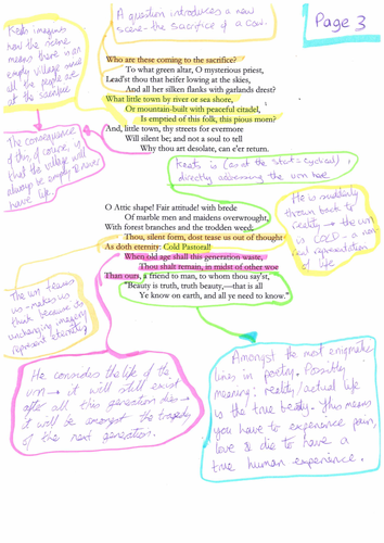 KS3 Romantic poetry SOL - Large bank of resources | Teaching Resources